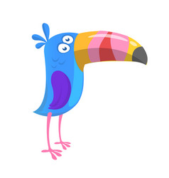 Toucan cartoon Royalty Free Vector Image - VectorStock