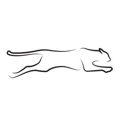 Puma logo design Royalty Free Vector Image - VectorStock