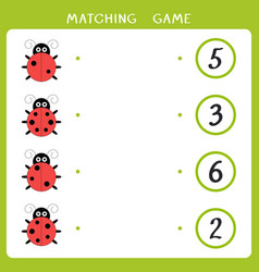 Educational math game for kids Royalty Free Vector Image