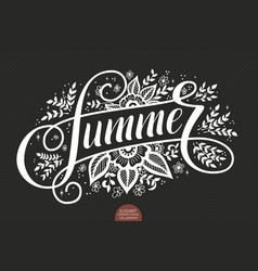 Surf the wave-summer sea ocean vacation travel Vector Image