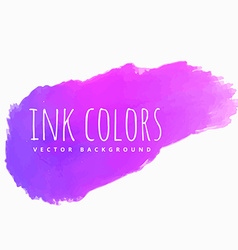 Ink blotch on a white background Royalty Free Vector Image