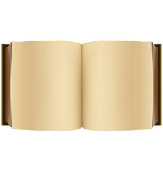 Old open book Royalty Free Vector Image - VectorStock