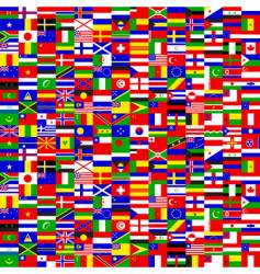 216 flags all world Royalty Free Vector Image - VectorStock