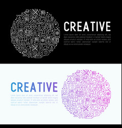 Core values concept with icons and signs Vector Image