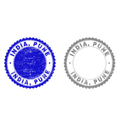 Pune rubber stamp Royalty Free Vector Image - VectorStock