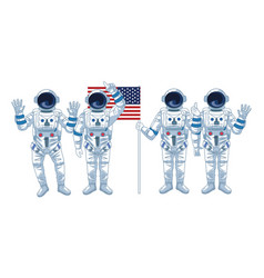 Space exploration and planets cartoon Royalty Free Vector