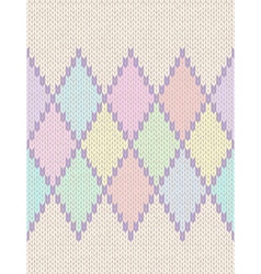 Seamless plaid fabric pattern background Vector Image