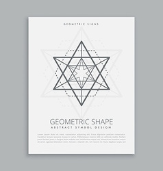 Sacred geometry triangle based symbol and elements