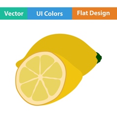 Lemon app icon Royalty Free Vector Image - VectorStock