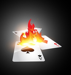Casino playing card Royalty Free Vector Image - VectorStock
