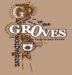 Art of design with the model unit Royalty Free Vector Image