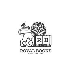 Book club logo Royalty Free Vector Image - VectorStock