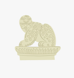 Gyeongbokgung seoul the republic of korea Vector Image