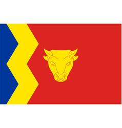 Flag kerch in russia Royalty Free Vector Image