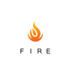 Fire fist logo Royalty Free Vector Image - VectorStock