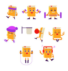 Morning work-out Royalty Free Vector Image - VectorStock