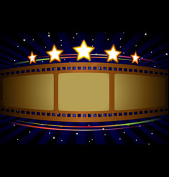 Film background retro Royalty Free Vector Image