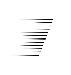 Set of comic style action effects speed lines Vector Image