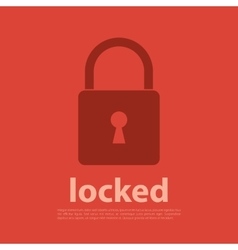 Lock and key icon Royalty Free Vector Image - VectorStock