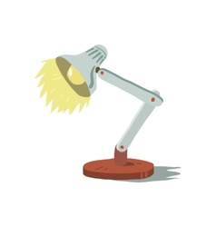Cartoon home lamp Royalty Free Vector Image - VectorStock