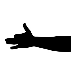 Italian hand gesture Royalty Free Vector Image