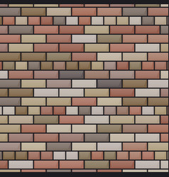 Grey brick wall texture seamless background Vector Image