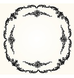 Victorian Frame Royalty Free Vector Image - VectorStock