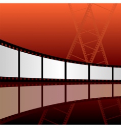 Film background retro Royalty Free Vector Image
