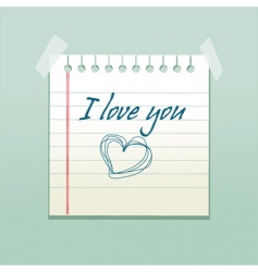 Love stamps Royalty Free Vector Image - VectorStock