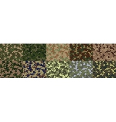 Light color camouflage pattern Royalty Free Vector Image