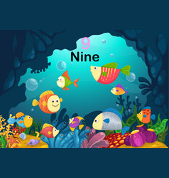 Life cycle fish Royalty Free Vector Image - VectorStock