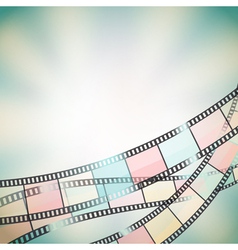 Film background retro Royalty Free Vector Image