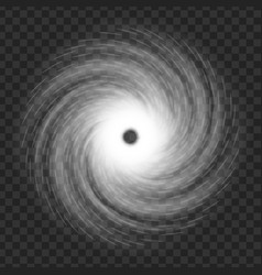 Realistic hurricane cyclone icon typhoon Vector Image