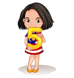 Cartoon girl Royalty Free Vector Image - VectorStock