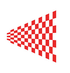 Flag template logo and symbol Royalty Free Vector Image