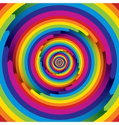 Spiral rainbow background Royalty Free Vector Image