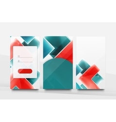 Responsive layout vertical display mobile phone Vector Image