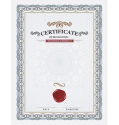 Certificate pc1vs Royalty Free Vector Image - VectorStock
