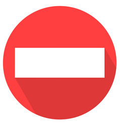 Red warning tape do not cross line caution Vector Image
