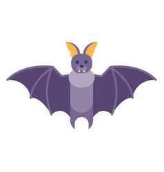 Little fruit bat cartoon animal Royalty Free Vector Image