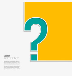 Question mark Royalty Free Vector Image - VectorStock
