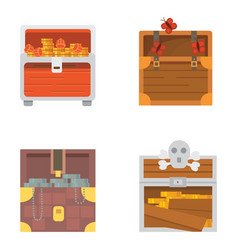 Cartoon chest Royalty Free Vector Image - VectorStock