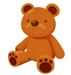 Teddy bear vector by Dazdraperma - Image #71557 - VectorStock