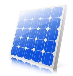 Solar cells seamless pattern for roof power Vector Image