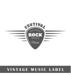 Melody logo design Royalty Free Vector Image - VectorStock