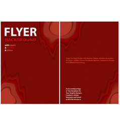 Red geometric background with layers Royalty Free Vector