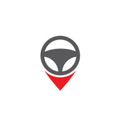 Sleepy male driver dozing off while driving Vector Image