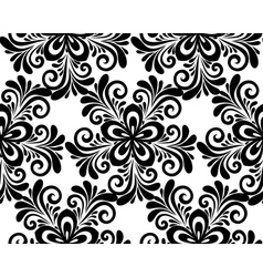 Floral scroll Royalty Free Vector Image - VectorStock