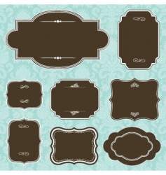 Frame set Royalty Free Vector Image - VectorStock