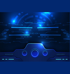 Abstract technology background design Royalty Free Vector